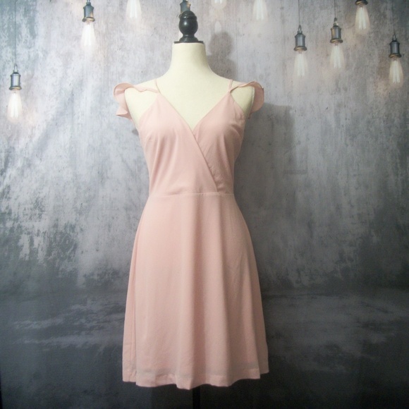 Dee Elly | Dresses | Pale Pink Dee Elly Strappy Dress Size Large | Poshmark